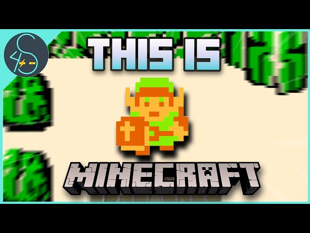 8 Bit Link Minecraft