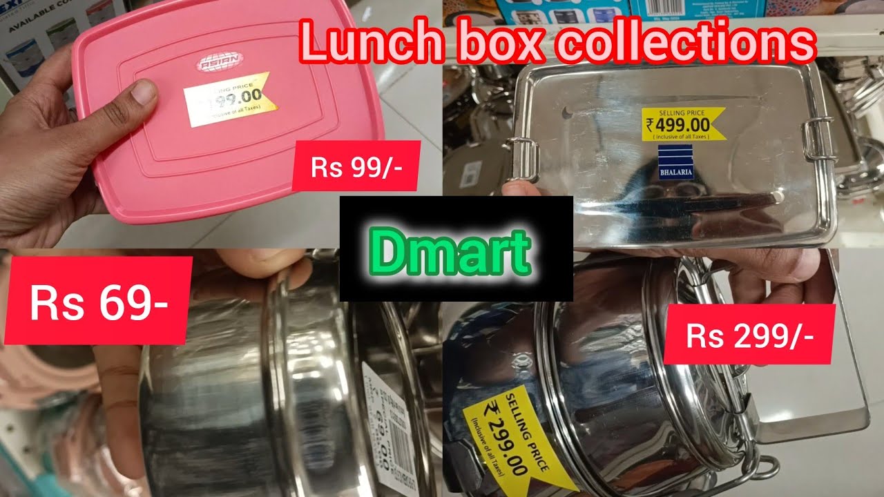 D Mart latest lunch box collections| latest offers #dmartlatest #offers ...