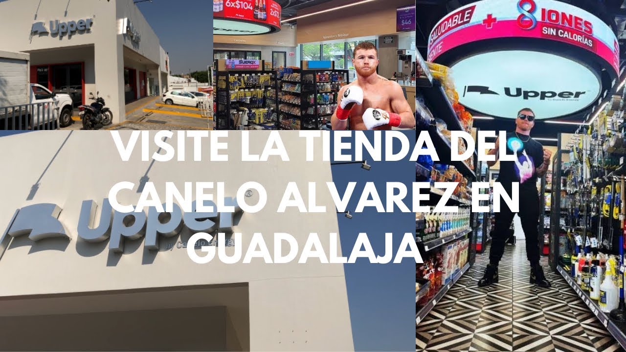 Asi es la tienda upper del canelo alvarez en Guadalajara 🥊 - YouTube