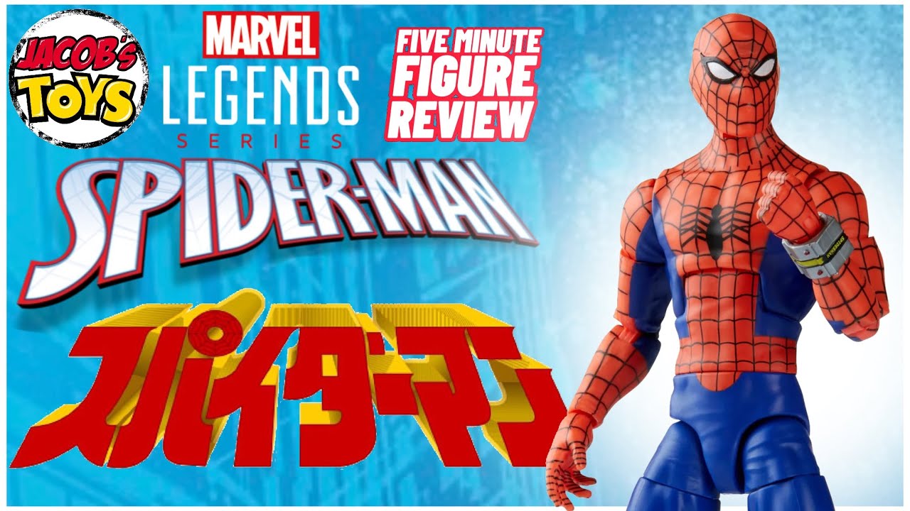 Marvel Legends JAPANESE SPIDER-MAN | Action Figure Review | Spider-Man ...