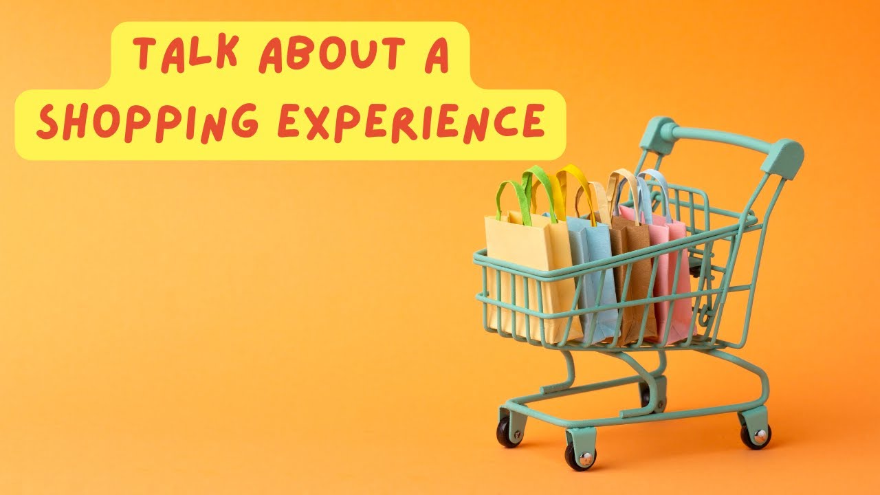 (A2) How to talk about shopping - How to speaking English for beginners ...