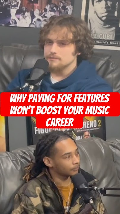 Why Paying for Features Won't Boost Your Music Career. #podcast #rap #rapper #interview # ...