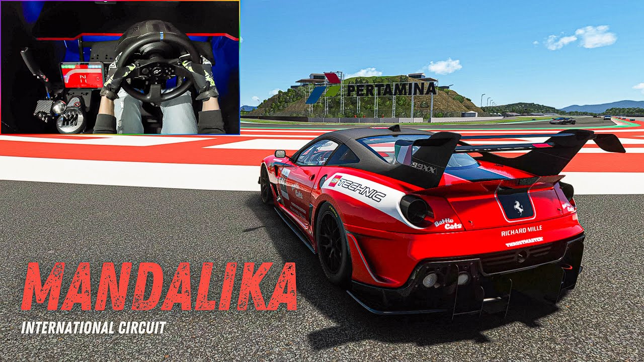 【Ferrari 599XX EVO】 Practice Day at MANDALIKA International Circuit ...