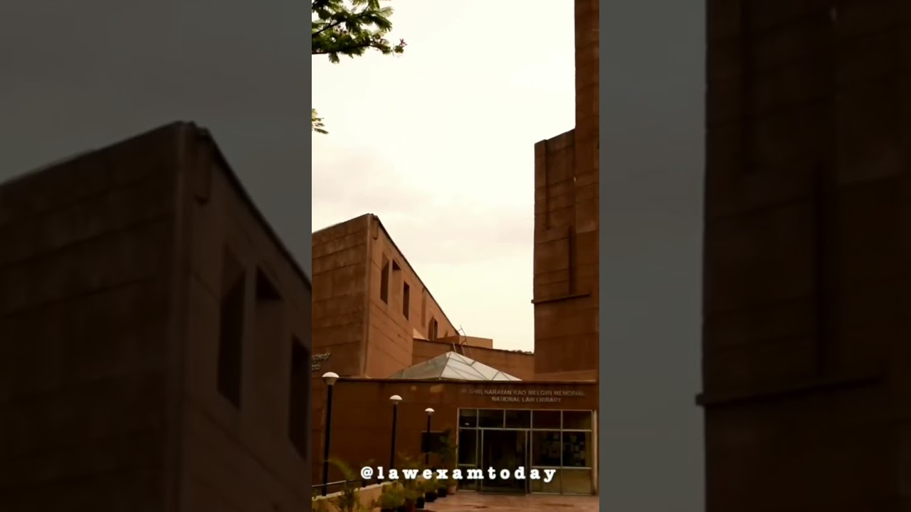 NLSIU BANGALORE CAMPUS TOUR | CLAT MOTIVATION | CLAT VLOG | NLU HOSTEL ...