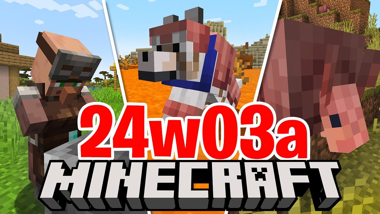 PRIMO SNAPSHOT del 2024 - Minecraft ITA 1.21 Snapshot 24w03a - YouTube