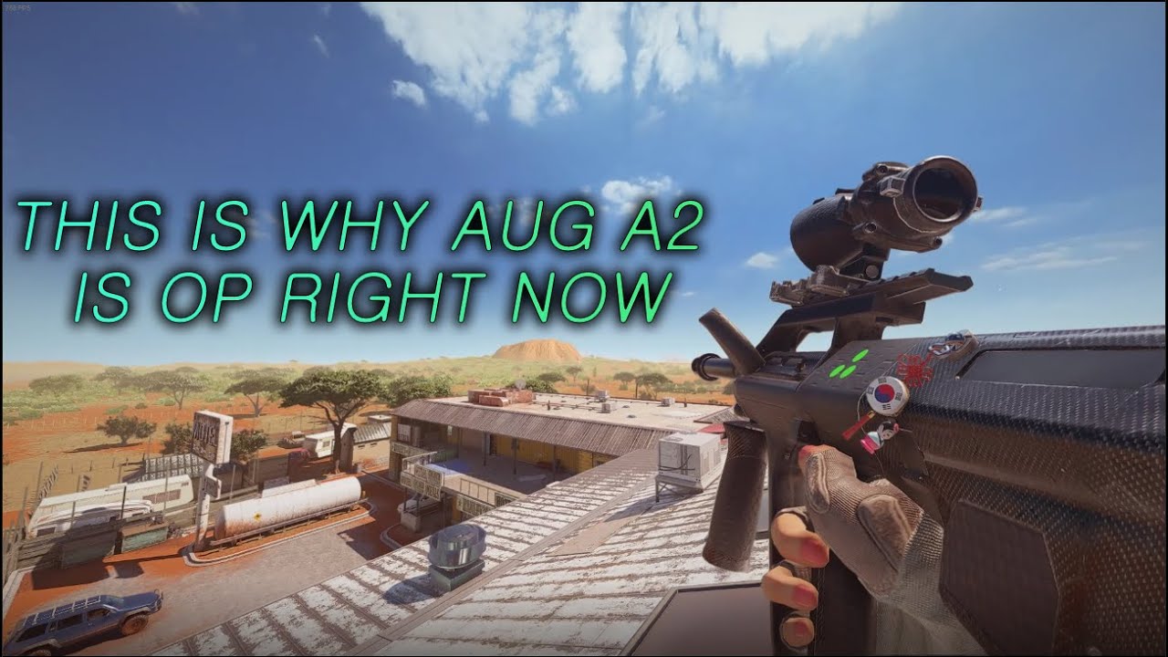 지금 AUG A2가 사기인 이유 - 레인보우 식스 시즈 - YouTube