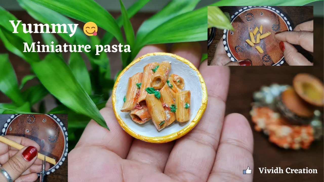 DIY Miniature Pasta - YouTube