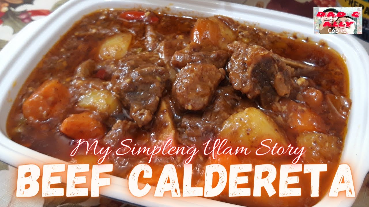 BEEF CALDERETA RECIPE | MY SAUCY STORY - YouTube