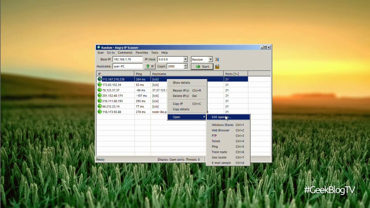 Advanced IP Scanner Review - YouTube