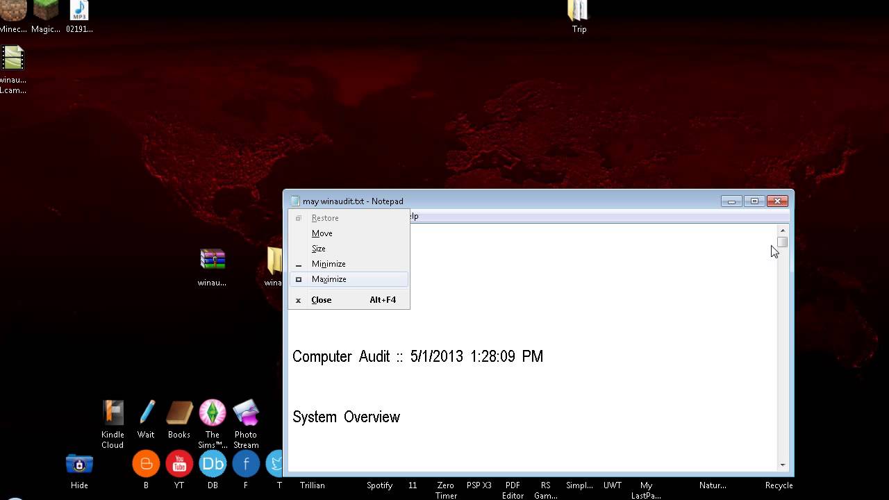 Accessible Tutorial: WinAudit - YouTube