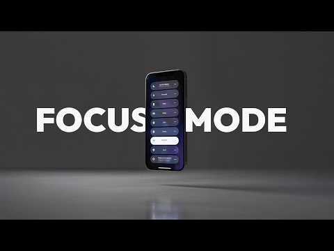 Focus Modes in iOS - Beginners Guide