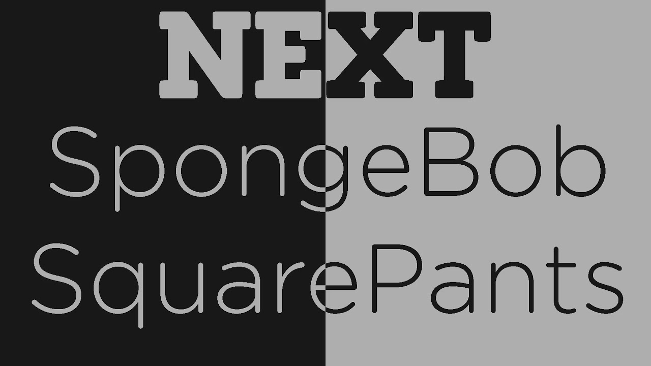 Cartoon Nowhere Coming Up Next - SpongeBob SquarePants (CHECK it 2.0 ...