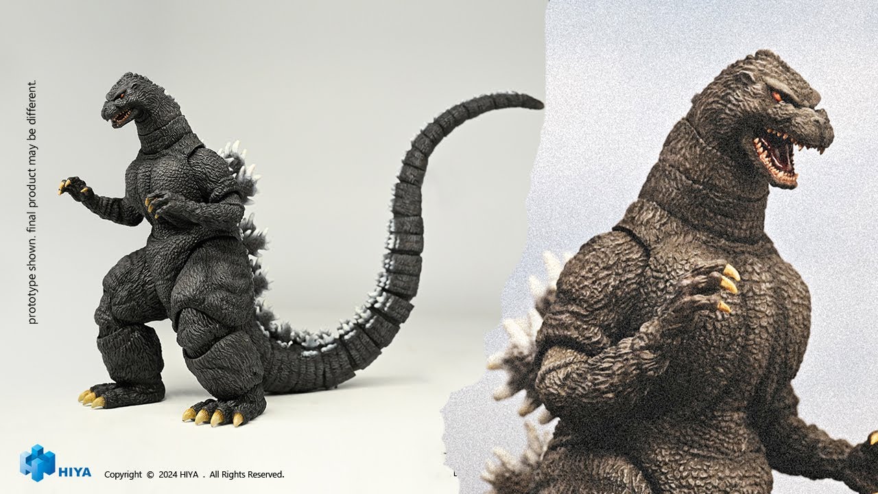 Godzilla 1991 Hiya Toys Action Figure Official Photos! Are the legs ...