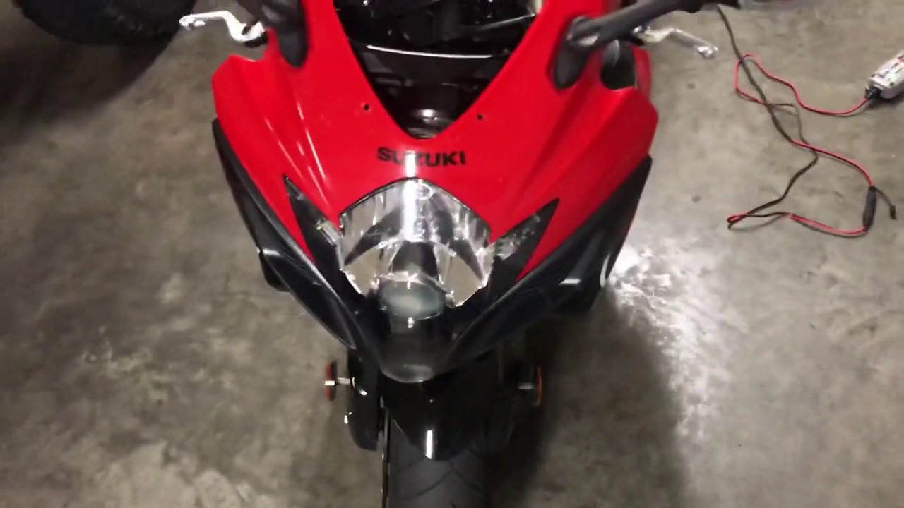 GTR Ultra 2 LED in Suzuki GSXR H7 - TIPS - YouTube