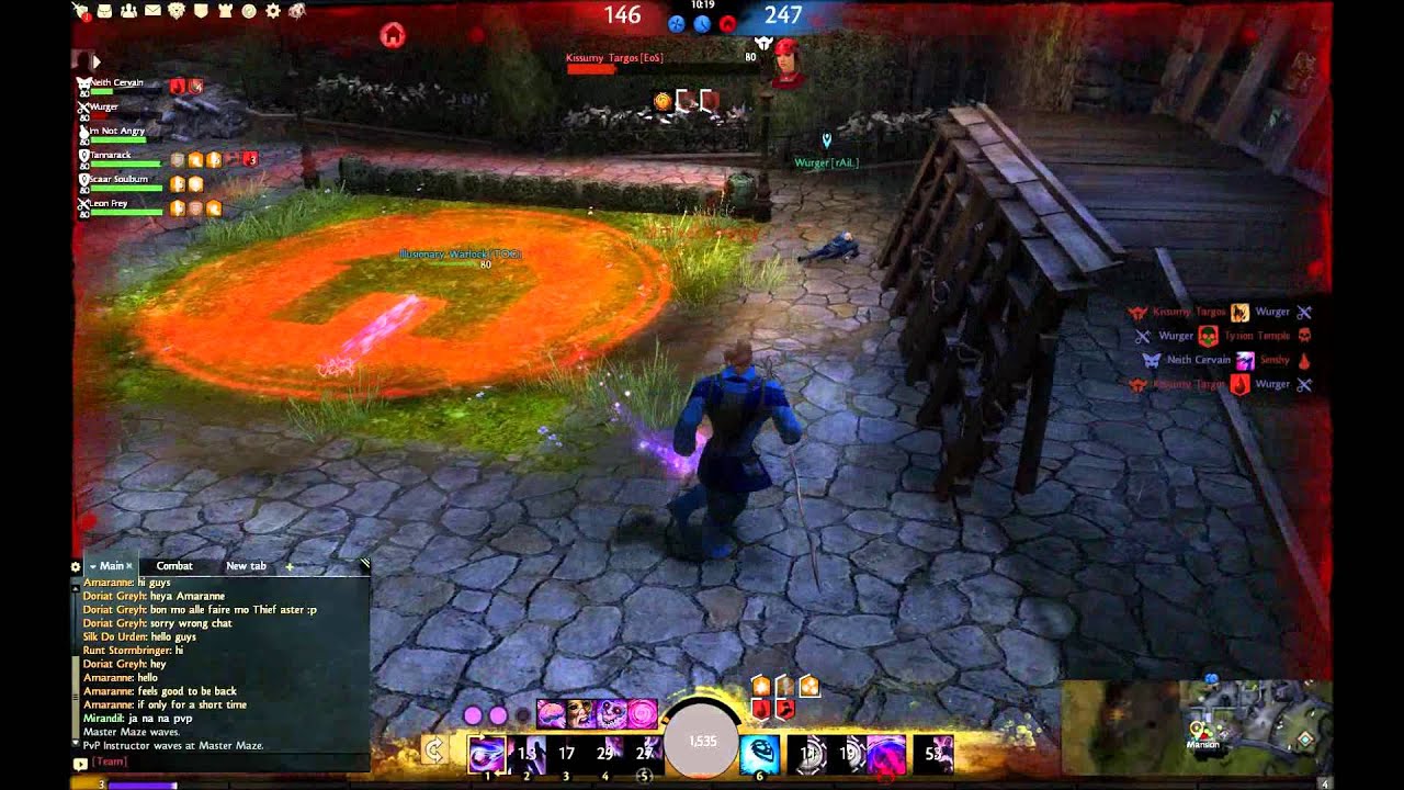 Guild Wars 2 Mesmer Staff Tank Boon Build for PVP - YouTube