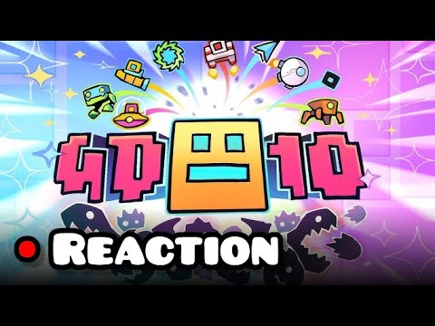Reacting To The Geometry Dash 10-Year Anniversary Video #GD10 - YouTube