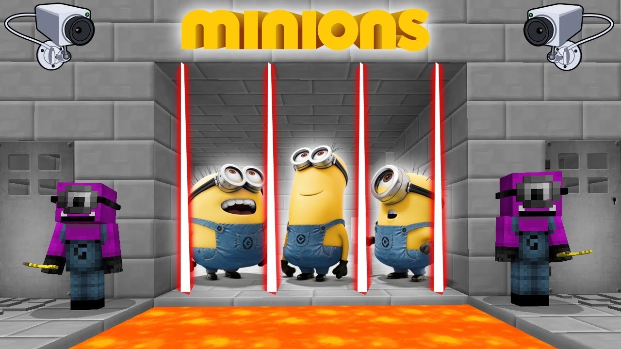 LOS MINIONS PRESOS (MINECRAFT PRISON ESCAPE) - YouTube
