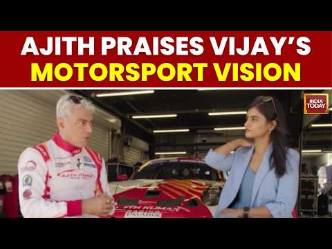 Chennai To Get Dedicated Motorsport City: Ajith Kumar Hails CM Vijay’s Big Vision | India Today