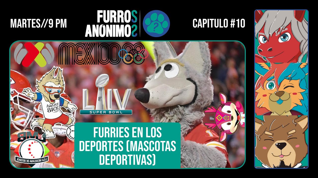 Furros Anónimos #10 || Furries en los Deportes (Mascotas Deportivas ...