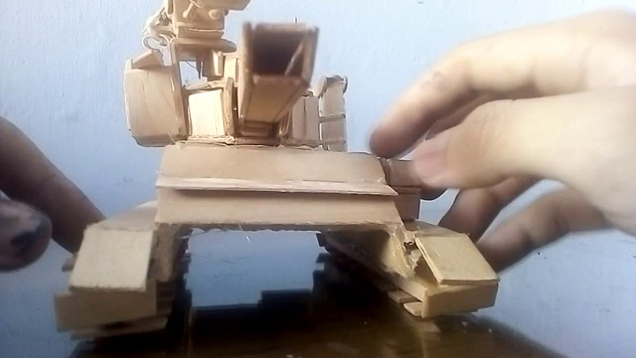 Make a Tank From popsicle sticks/Icecream Stick |creative art and craft ...
