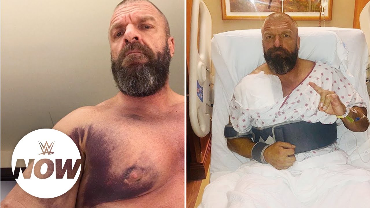 Superstars wish Triple H a speedy recovery: WWE Now - YouTube