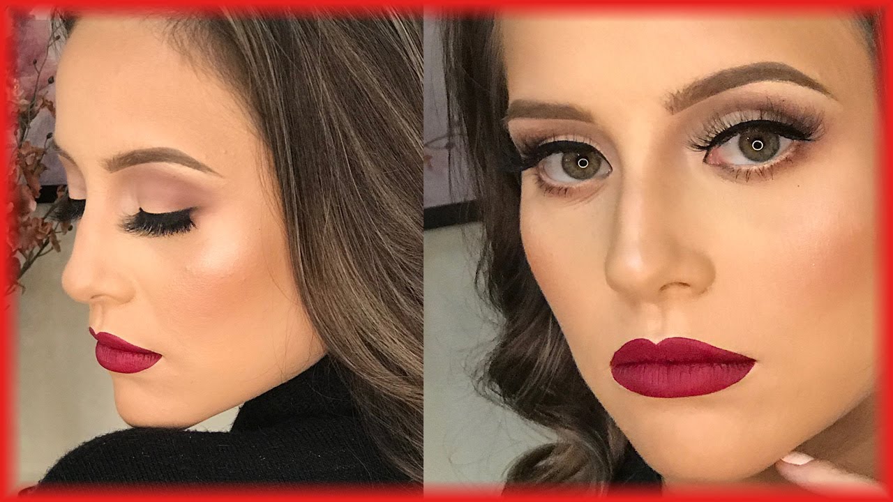 #MAQUIANDO CLIENTE - MAKE PARA FOTOS EM ESTÚDIO - YouTube