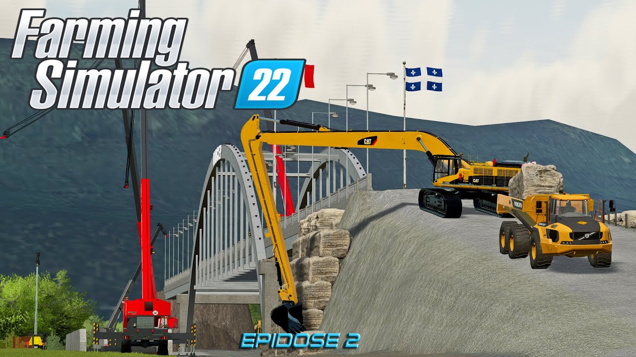 MASSIVE MULTIPLAYER CONSTRUCTION SITE PART2 | FARMING SIMULATOR 2022 ...