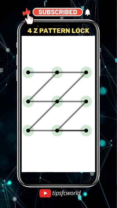 4 Z Pattern Lock #pattern #patternlock #android #shorts - YouTube
