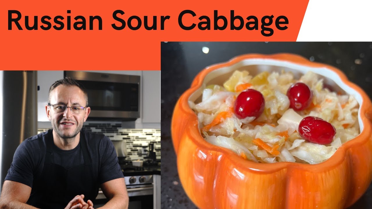 How to Make Russian Sour Cabbage, Easy Russian Sour Cabbage recipe ...