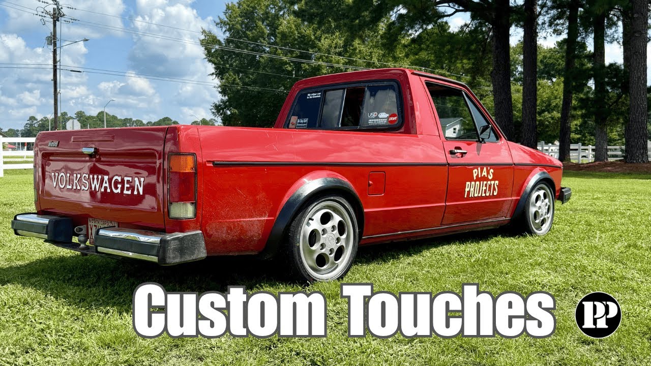 Transforming a VW Rabbit Truck: MK1 Custom Build - YouTube