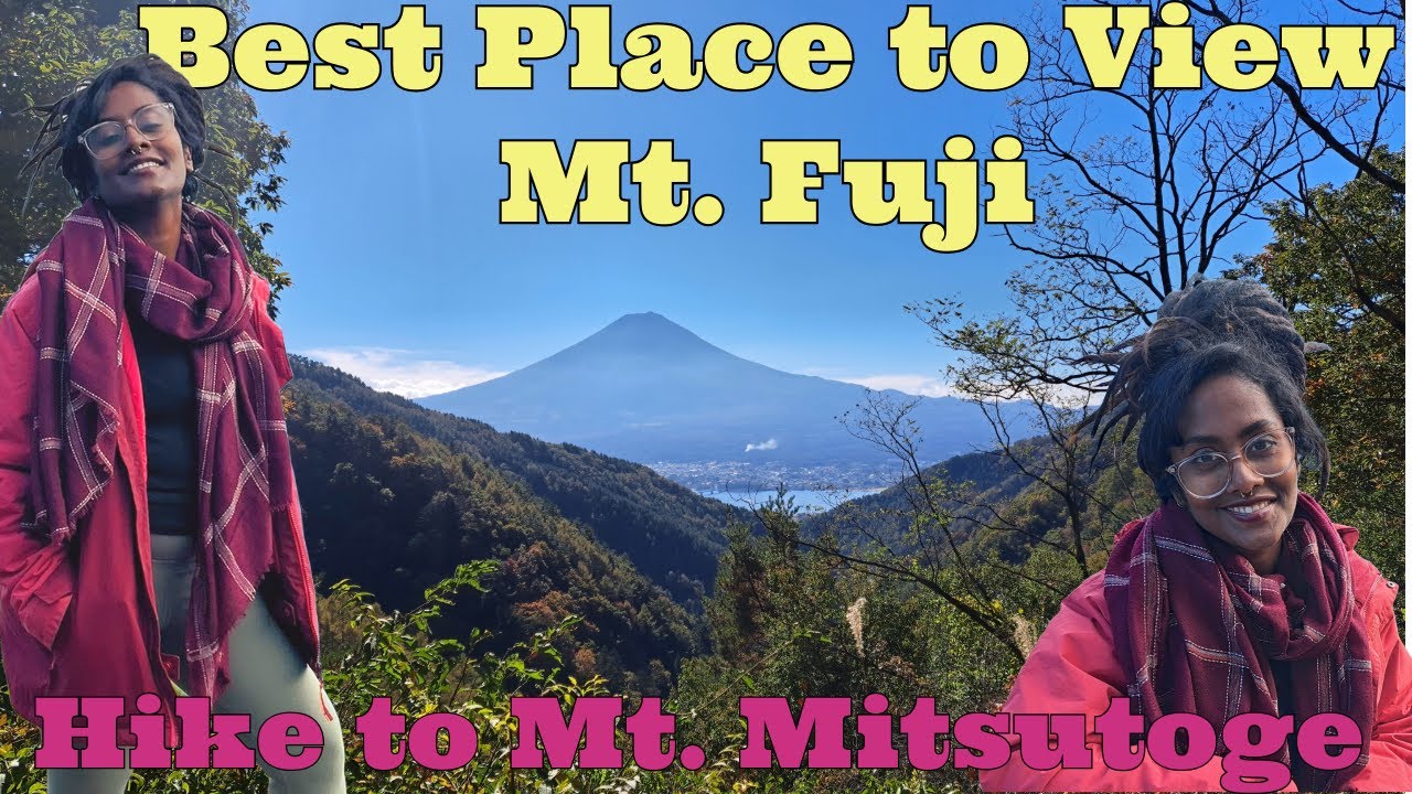 Hike to Mt. Mitsutoge| The Best Place to See Mt. Fuji| Solo Hiking in Japan| Japan Vlogs - YouTube
