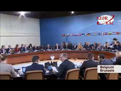 President Ilham Aliyev attended NATO's North Atlantic Council meeting