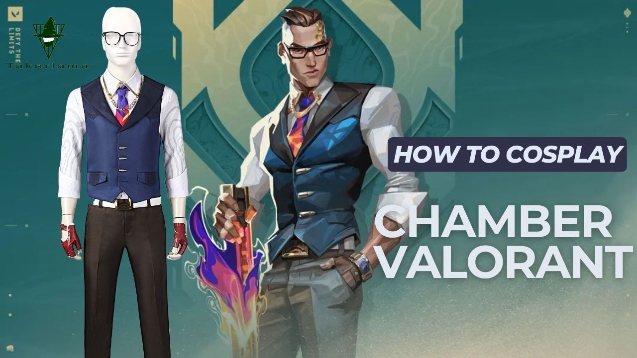 #Takerlama How to cosplay Valorant Chamber ? ValorantCosplay # ...