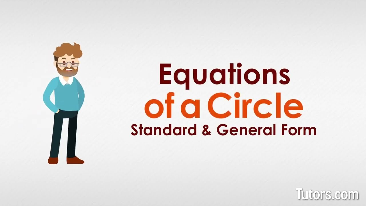 Equation Of A Circle General Form Circle Equations General Form | TPT