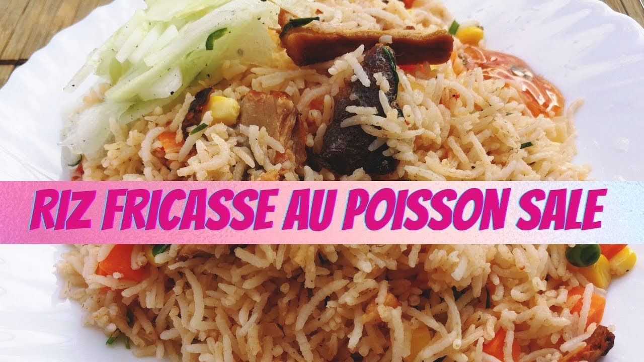 Riz Fricasse Au Poisson Sale | Salted fish fried Rice | Maurician ...