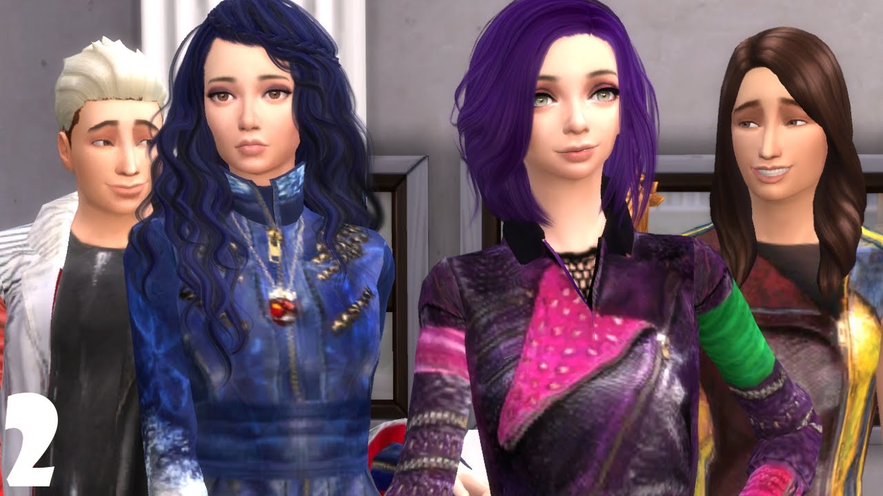 Stealing The Magic Wand! 😱I Sims 4 Descendants the series [EP 2] I ...