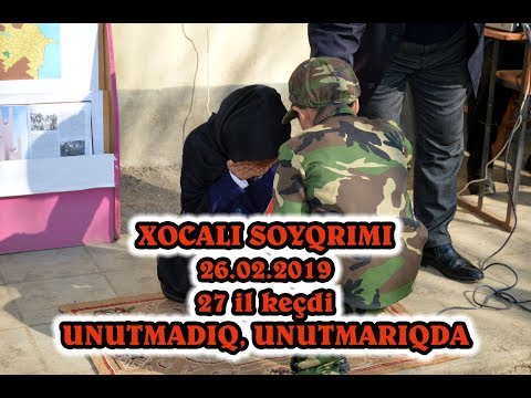 XOCALI SOYQRIMI - Cəlilabad şəhər 3 saylı məktəb
