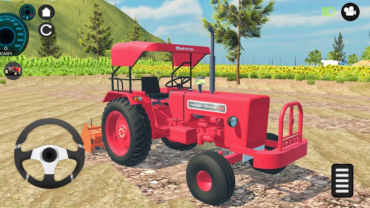 Mahindra Tractor Driving Gameplay |Tractor Driving Games | Tractor ...