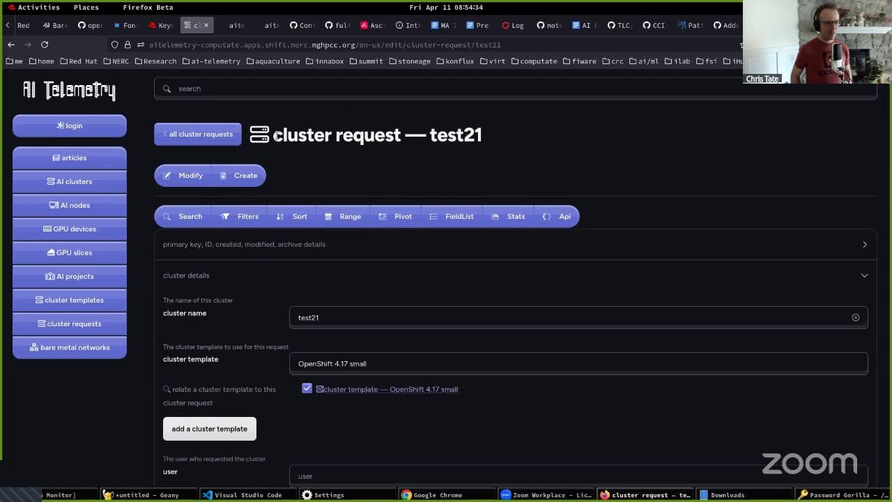 AI Telemetry walk through with Bare Metal Network integration - YouTube