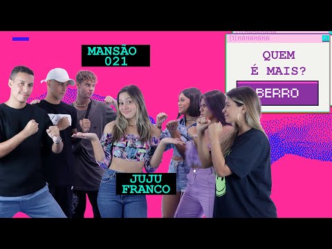 BISCOITEIRO? BEIJOQUEIRO? GIRLS e BOYS da MANSÃO 021 se enfrentam em desafio com JUJU FRANCO