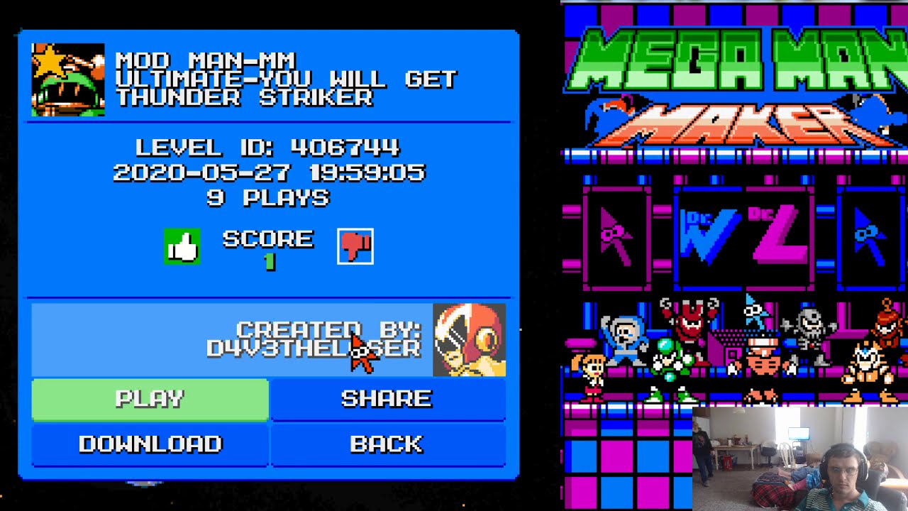 Mega Man Maker - Mod Man-MM ultimate-You will get thunder striker - ID ...