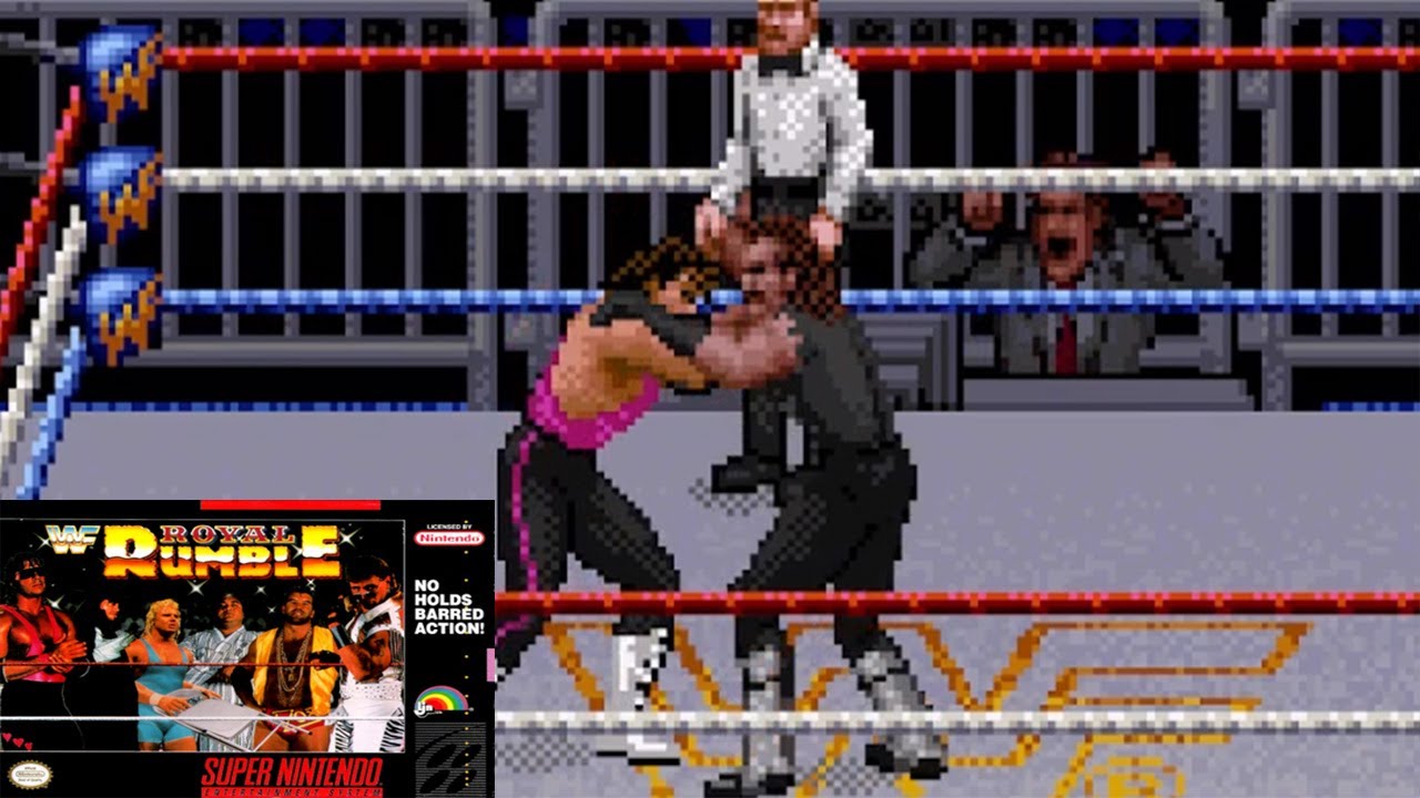 WWF Royal Rumble 1993 Gameplay NES (juego numero 11 de la WWE) - YouTube