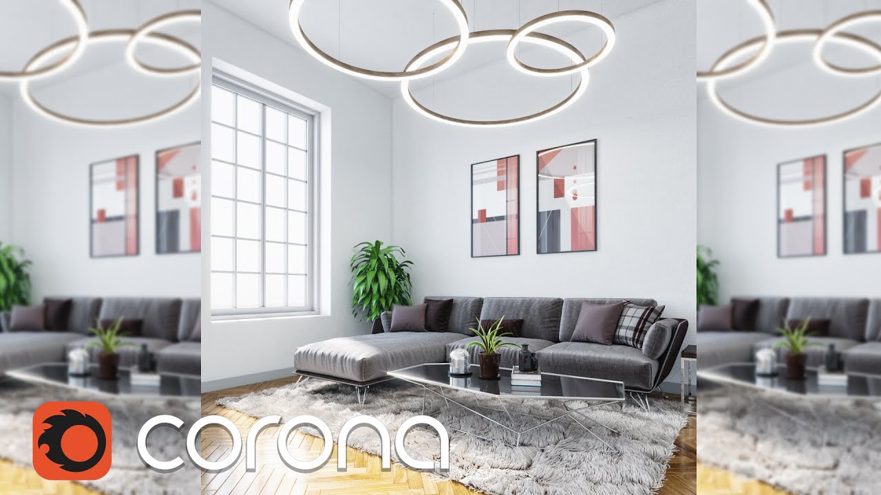Corona Renderer Lighting tutorial photorealism - YouTube