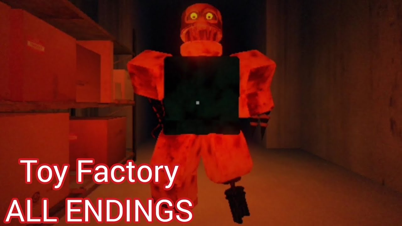 Box of Horrors - Toy Factory - ALL ENDINGS - Full Walkthrough | Roblox ...