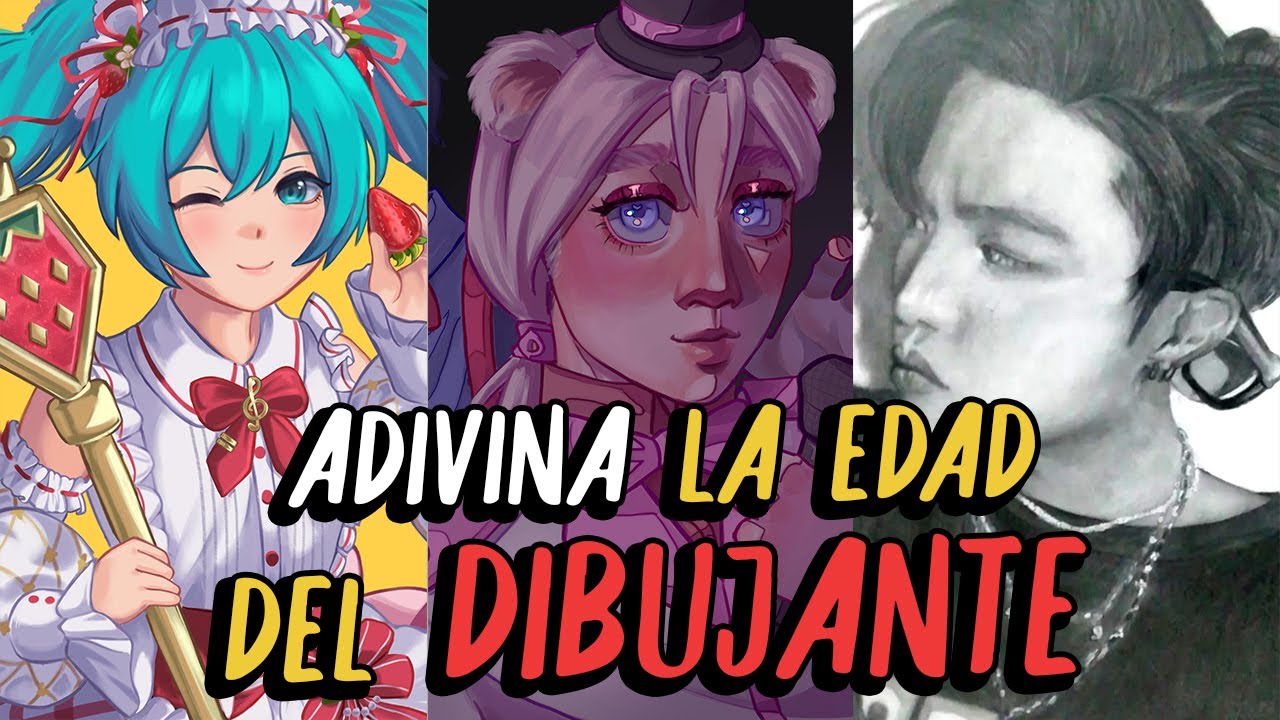 Adivina la edad del Dibujante ¿Cuántos años tiene? ¿12?¿25? 🤔🤔 - YouTube