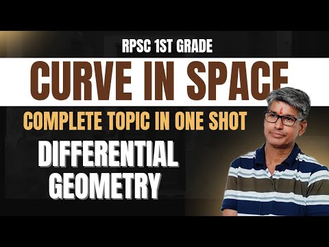 Curve in space | Differential Geometry#CMPC - YouTube
