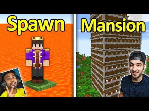 Craziest seed in Minecraft 🔴 techno gamerz, gamerfleet, yessmartypie ...