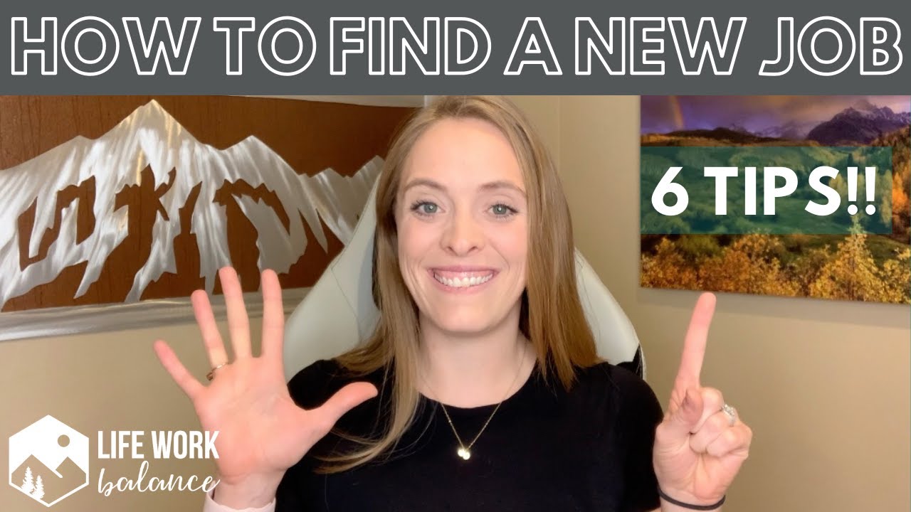 How to get a NEW JOB in 2022 - *6 Tips* - YouTube