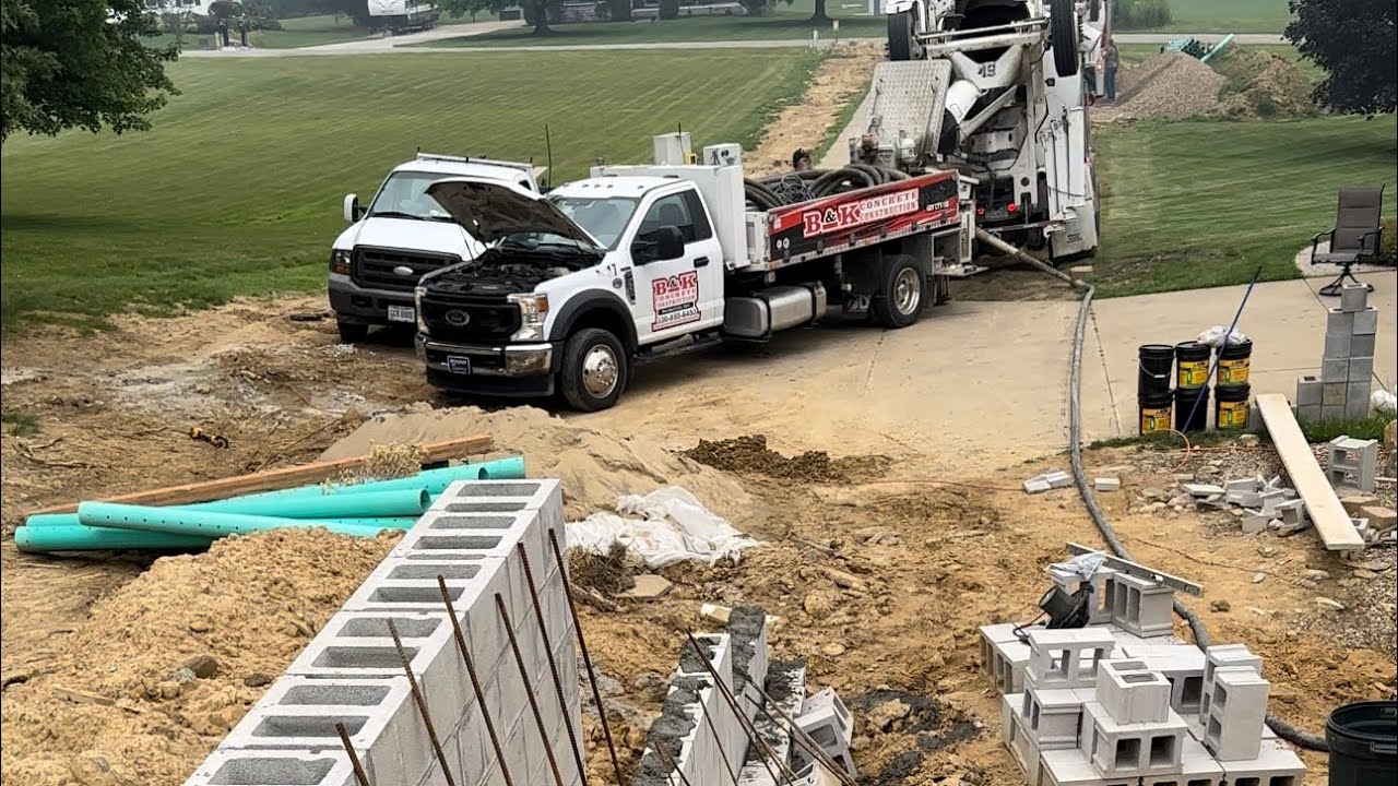 How To Pumping Core Holes | Masonry | Concrete Pump - YouTube