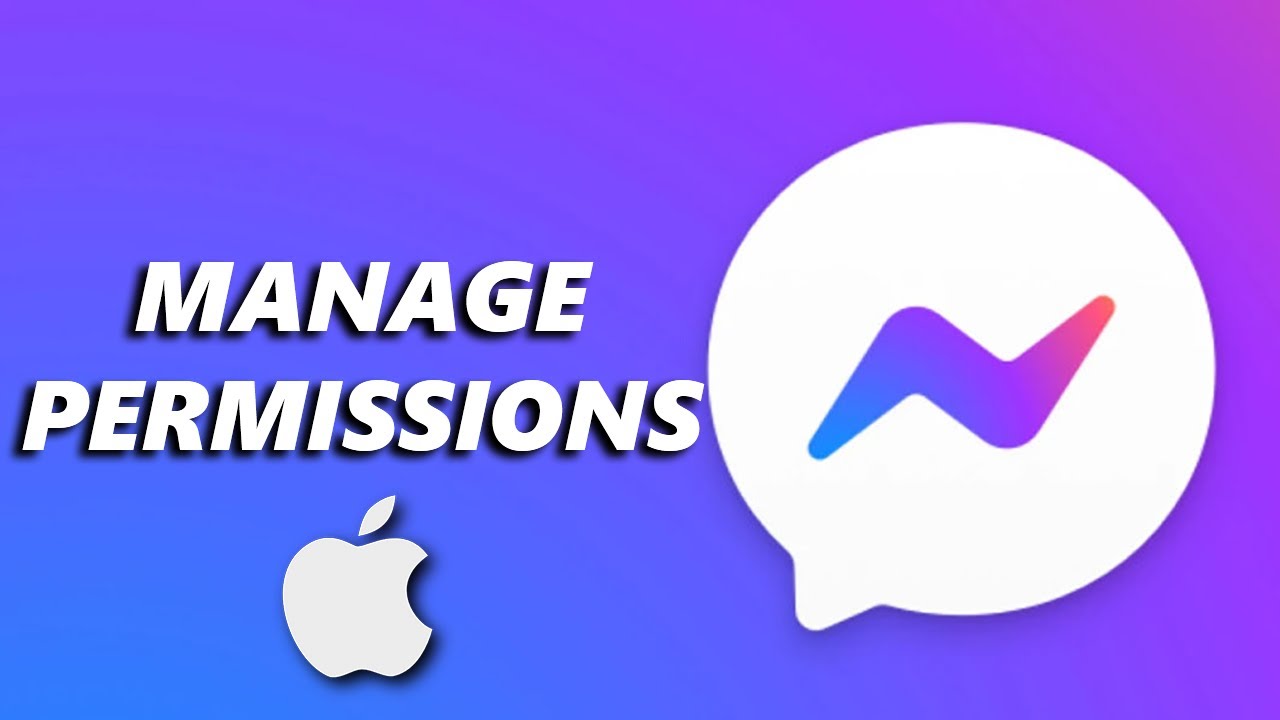How To Manage Facebook Messenger Permissions On iPhone - YouTube